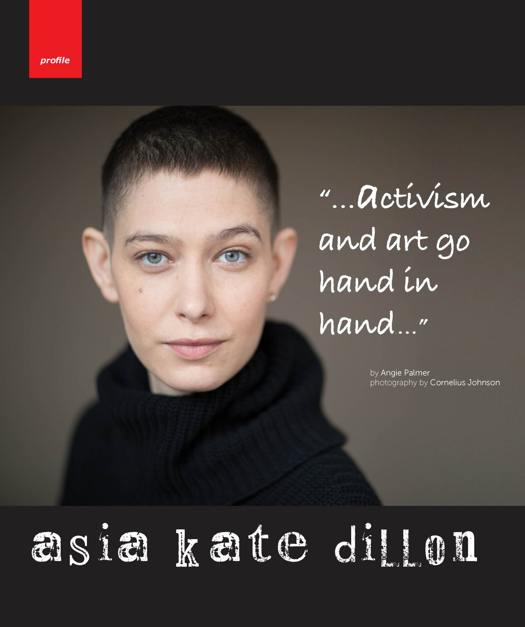 Asia Kate Dillon - Moves | Fashion & Lifestyle... Online