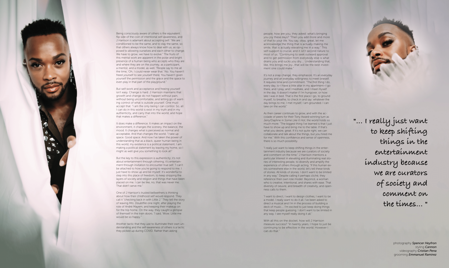 J. Harrison Ghee - Moves | Fashion & Lifestyle... Online